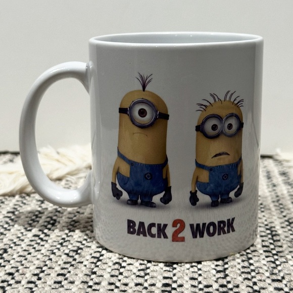Dining | Despicable Me 2 Minions Back 2 Work Mug | Poshmark
